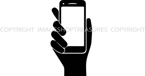 Cell Phone Logo Lightning Iphone Android Battery Vector Power | Etsy