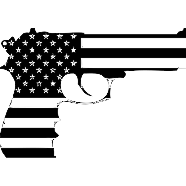 Scroll Firearm Svg - Etsy