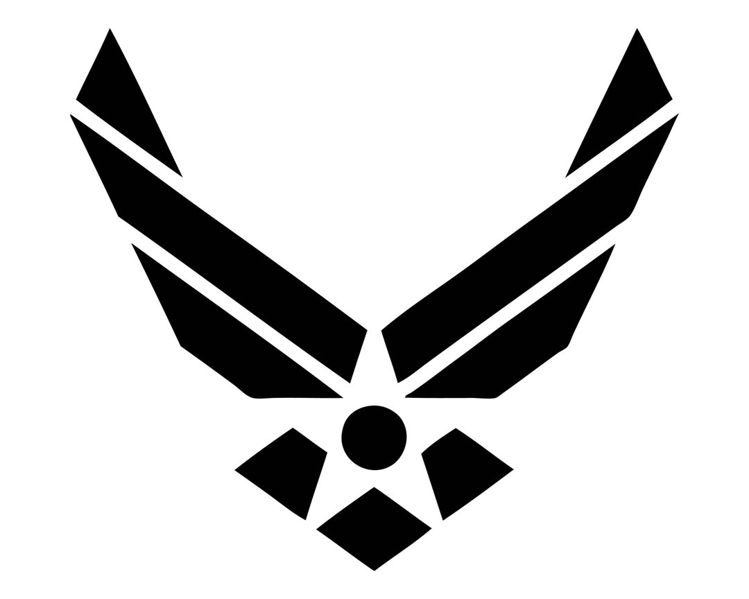 Air Force VECTOR Logo Outline Symbol SVG Jpeg Png EPS Digital Download ...