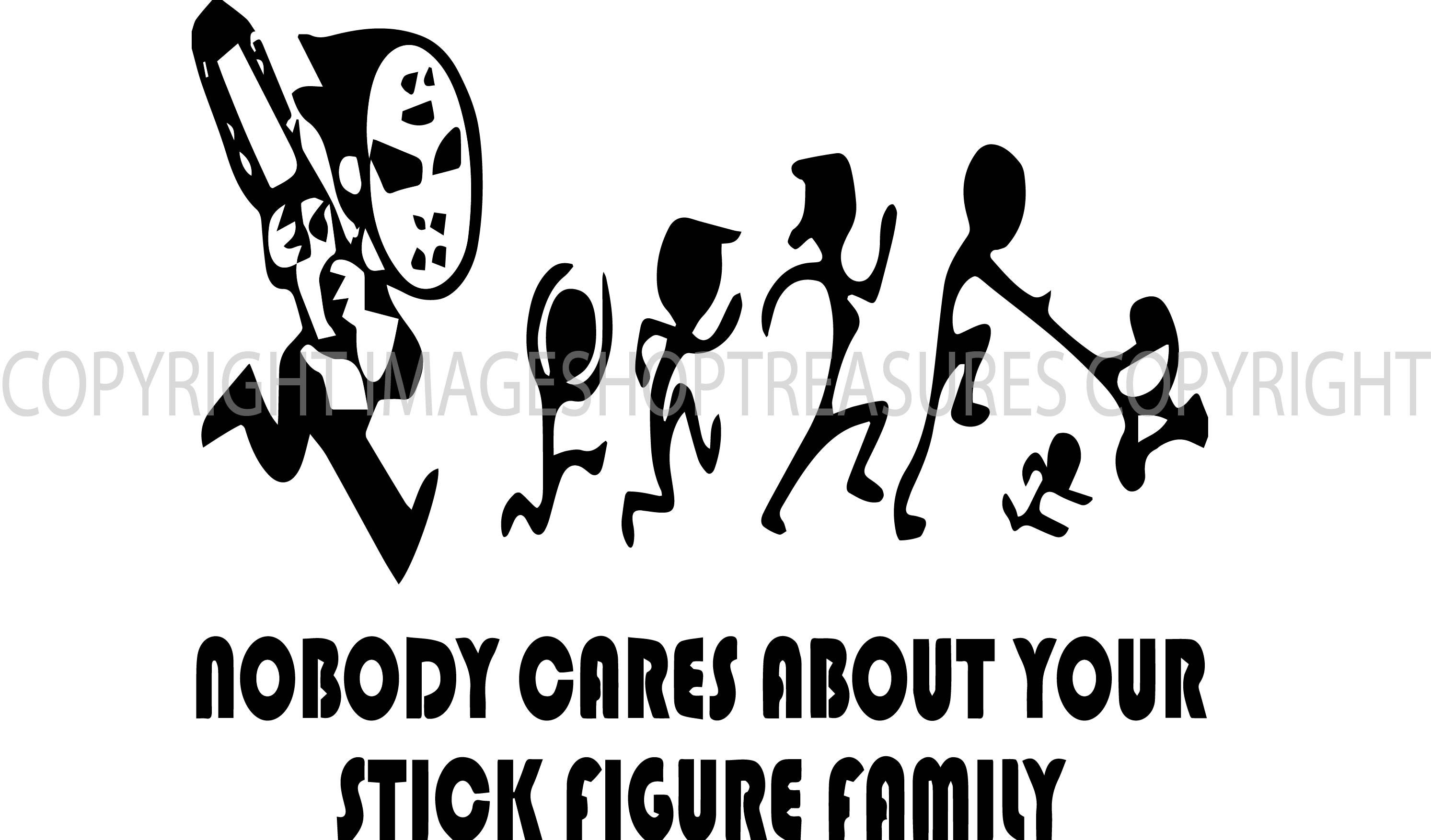 Nobody Cares About Your Stick Figure Family Jeep