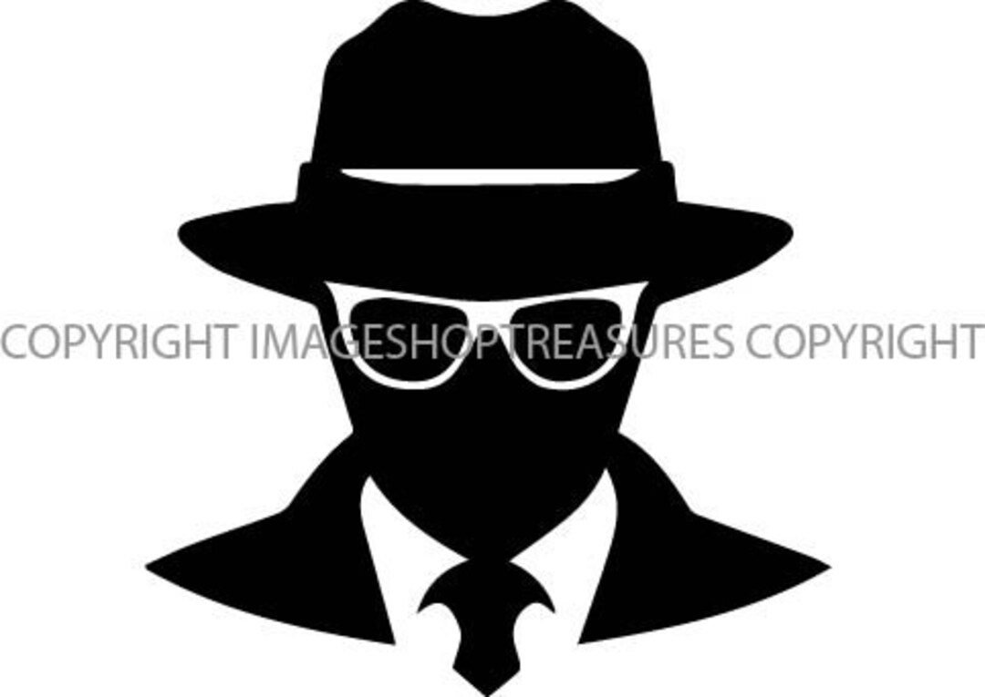 Masked Man Wise Guy Italian Mobster Mob Mystery Man Sunglasses Spy ...