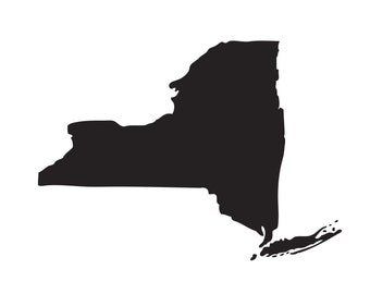 State New York Decal - Etsy
