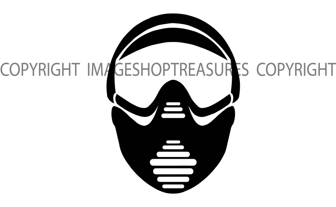 Paintball Mask Headgear Headcover Headpiece Hat Covering Face ...