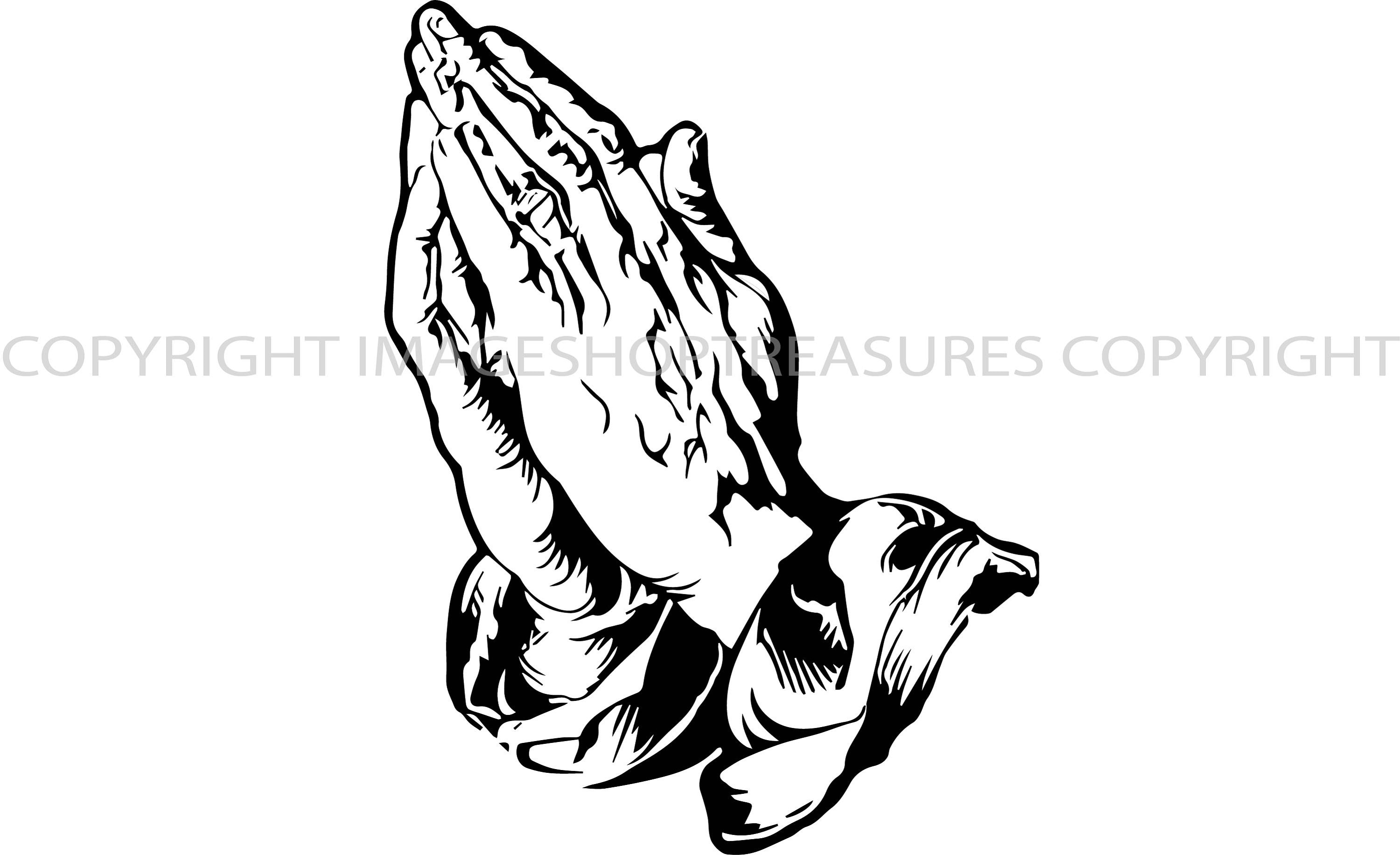 Jesus God Pray Praying Prayer Hands Spirituality Faith Christ | Etsy