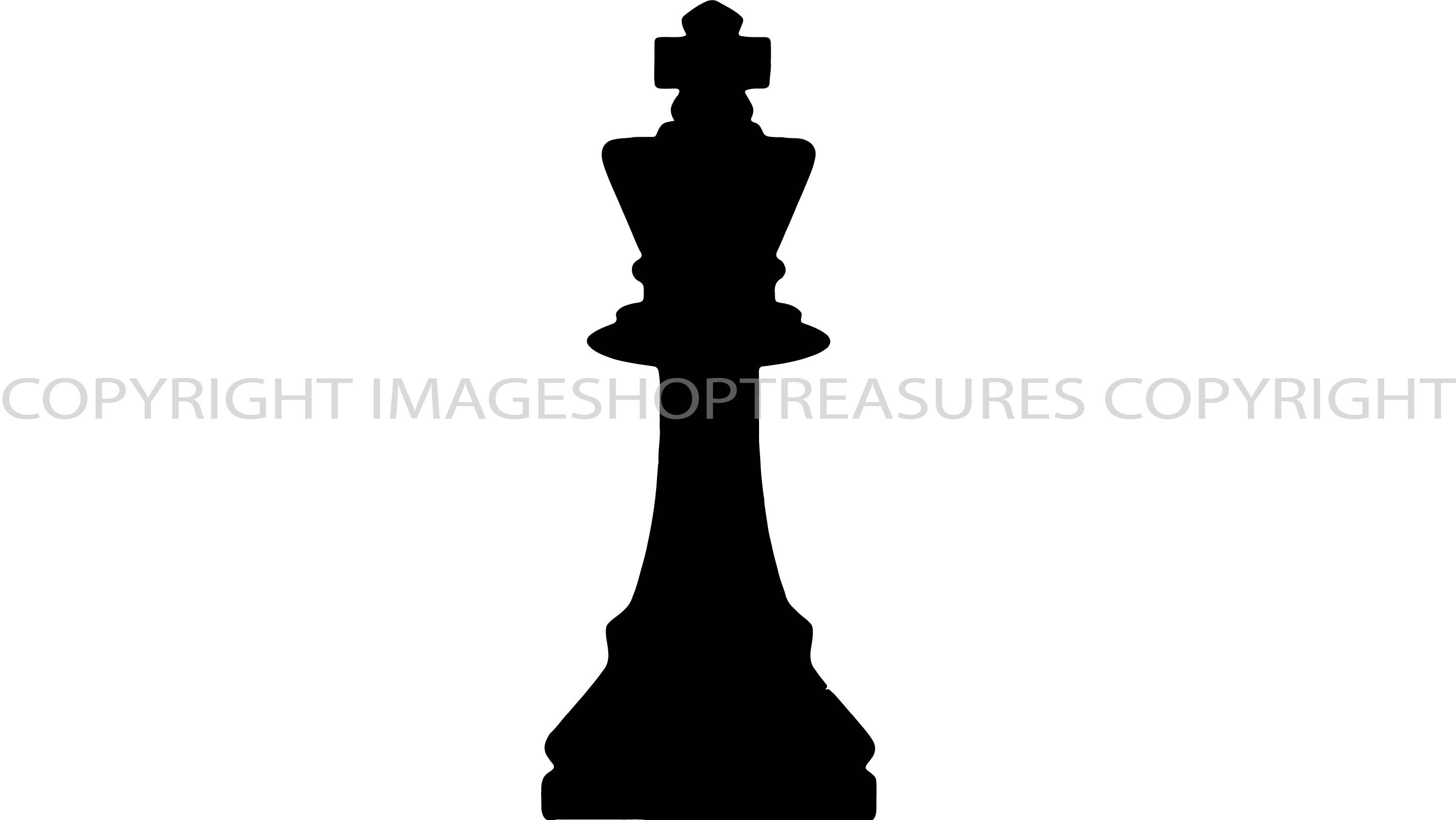 King Chess Piece Design