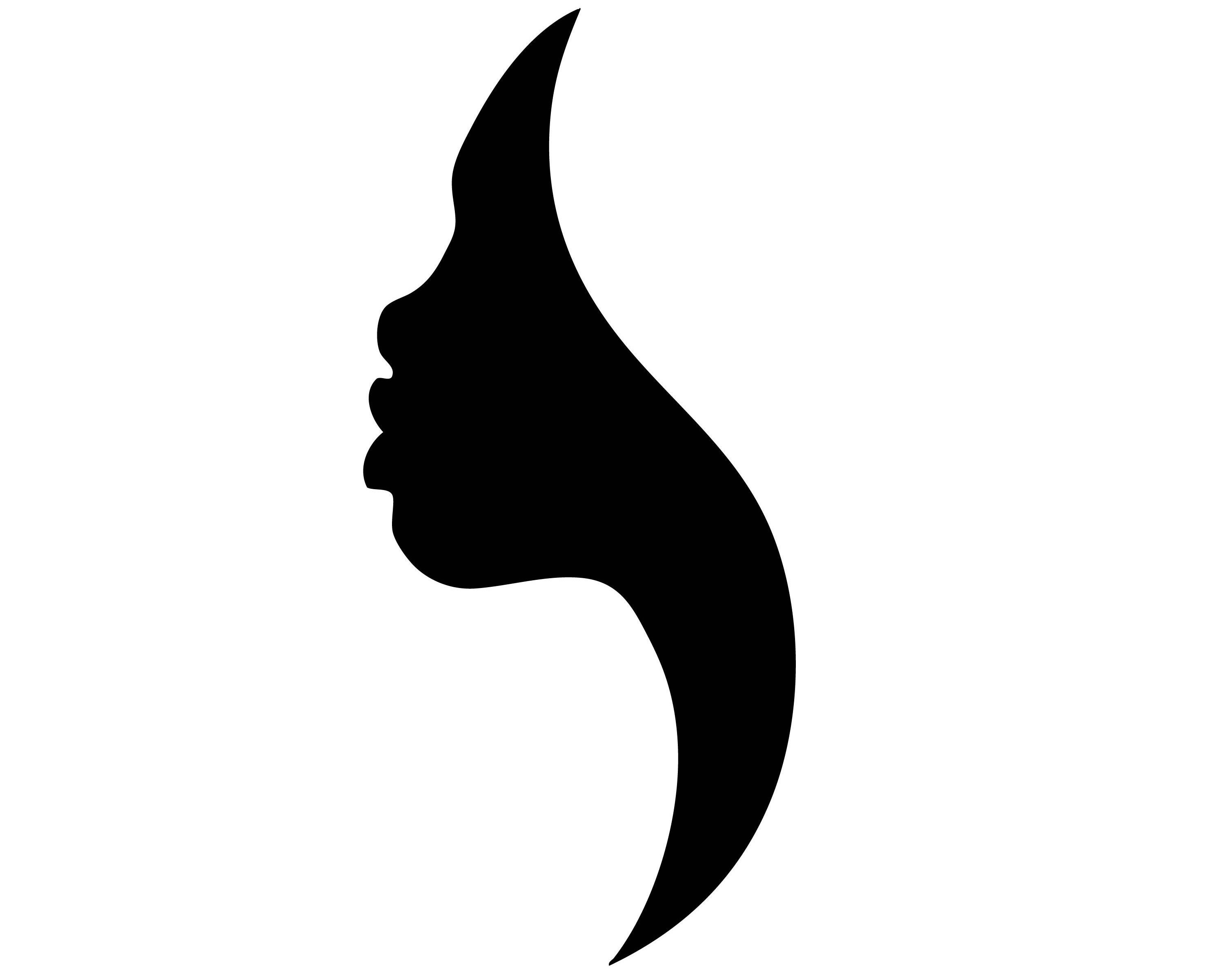 Abstract African WOMAN Face VECTOR Jpeg Png EPS Svg Clip Art | Etsy