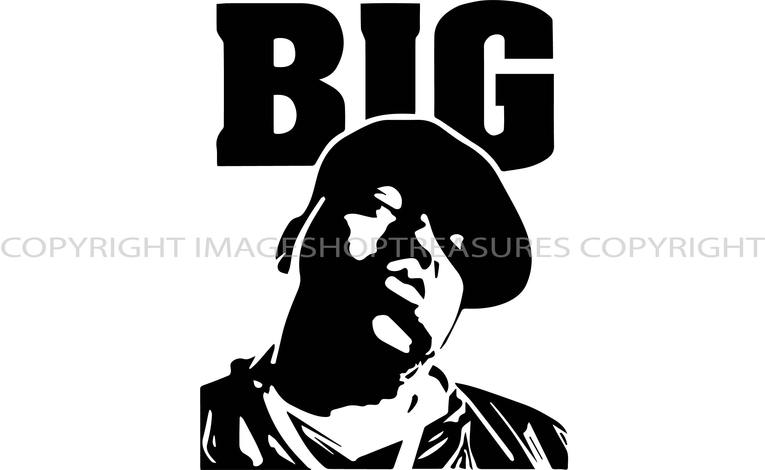 Biggie Smalls Silhouette