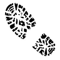 Marine Boot Stencil - Etsy