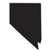 Nevada State Silhouette Shape Map U.s.united America American Nation ...