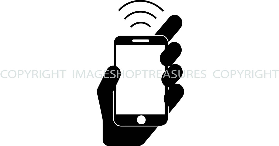 Cell Phone Use Logo iPhone Android Battery Vector Power Charge Black ...