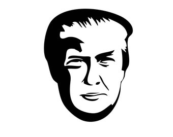 Donald Trump Vector | Etsy