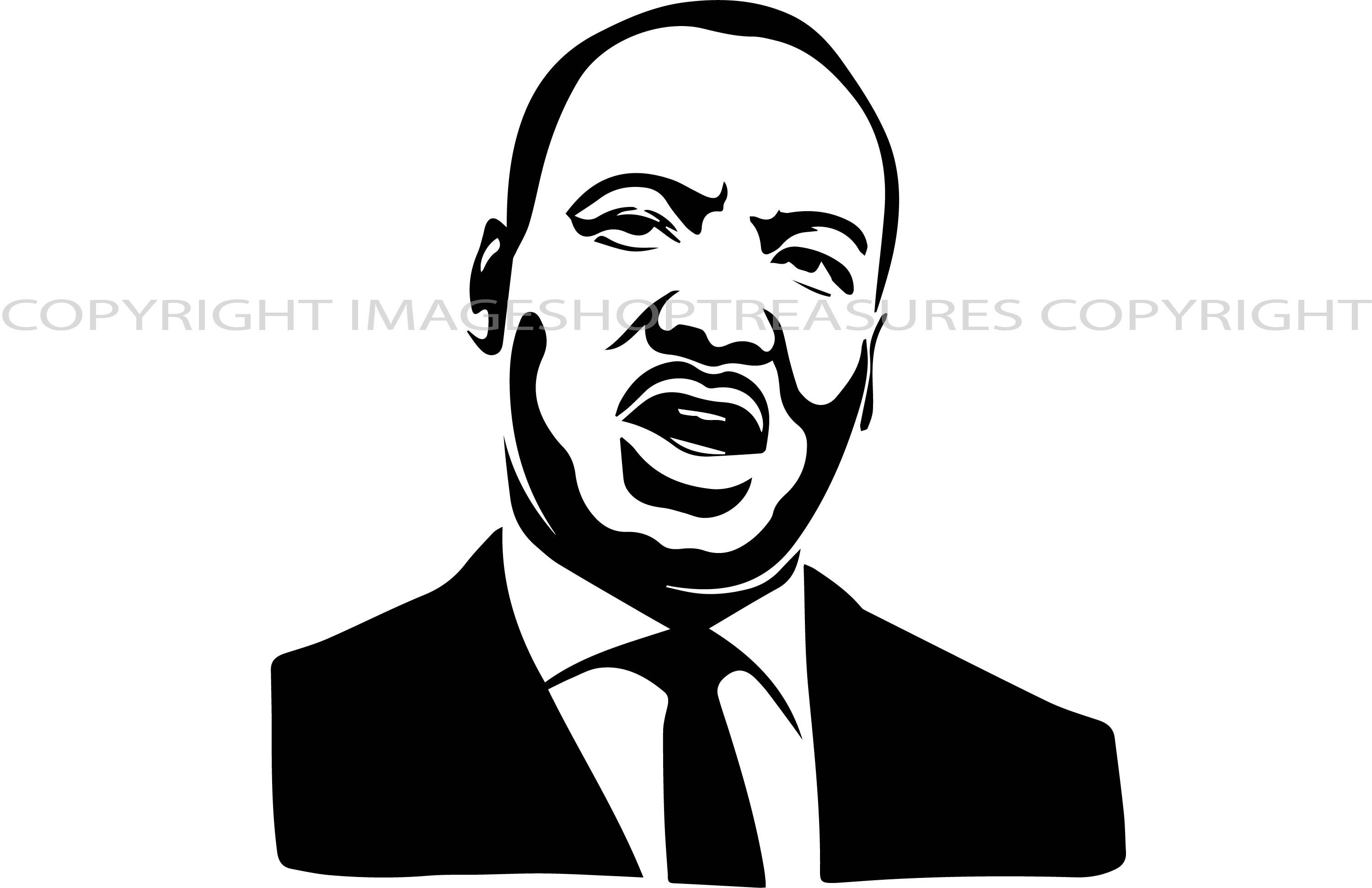 Martin Luther King Jr. Clipart