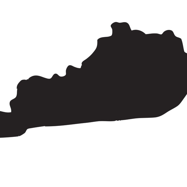 Kentucky Silhouette - Etsy