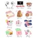 40 Piece Pre Cropped Daily Planner To-do Icons Digital & Printable ...