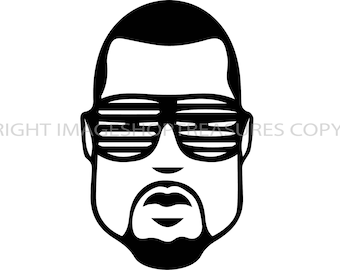 Kanye West Svg | Etsy