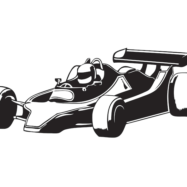 Indy Car Svg - Etsy