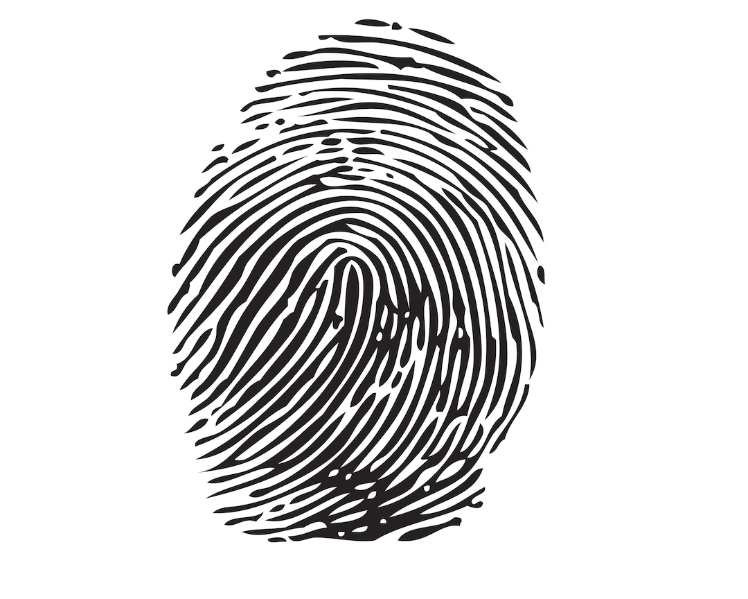Finger Print Hand Forensic ID Identity Palm Reading Law Enforcement ...