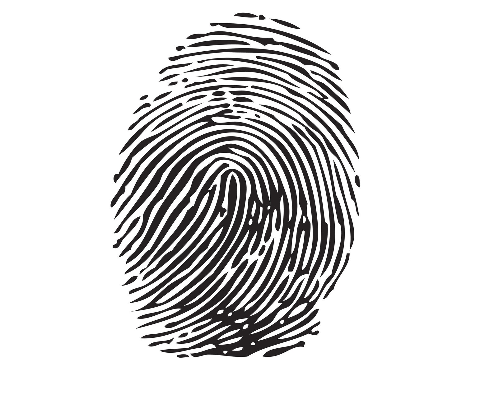 Finger Print Hand Forensic ID Identity Palm Reading Law - Etsy