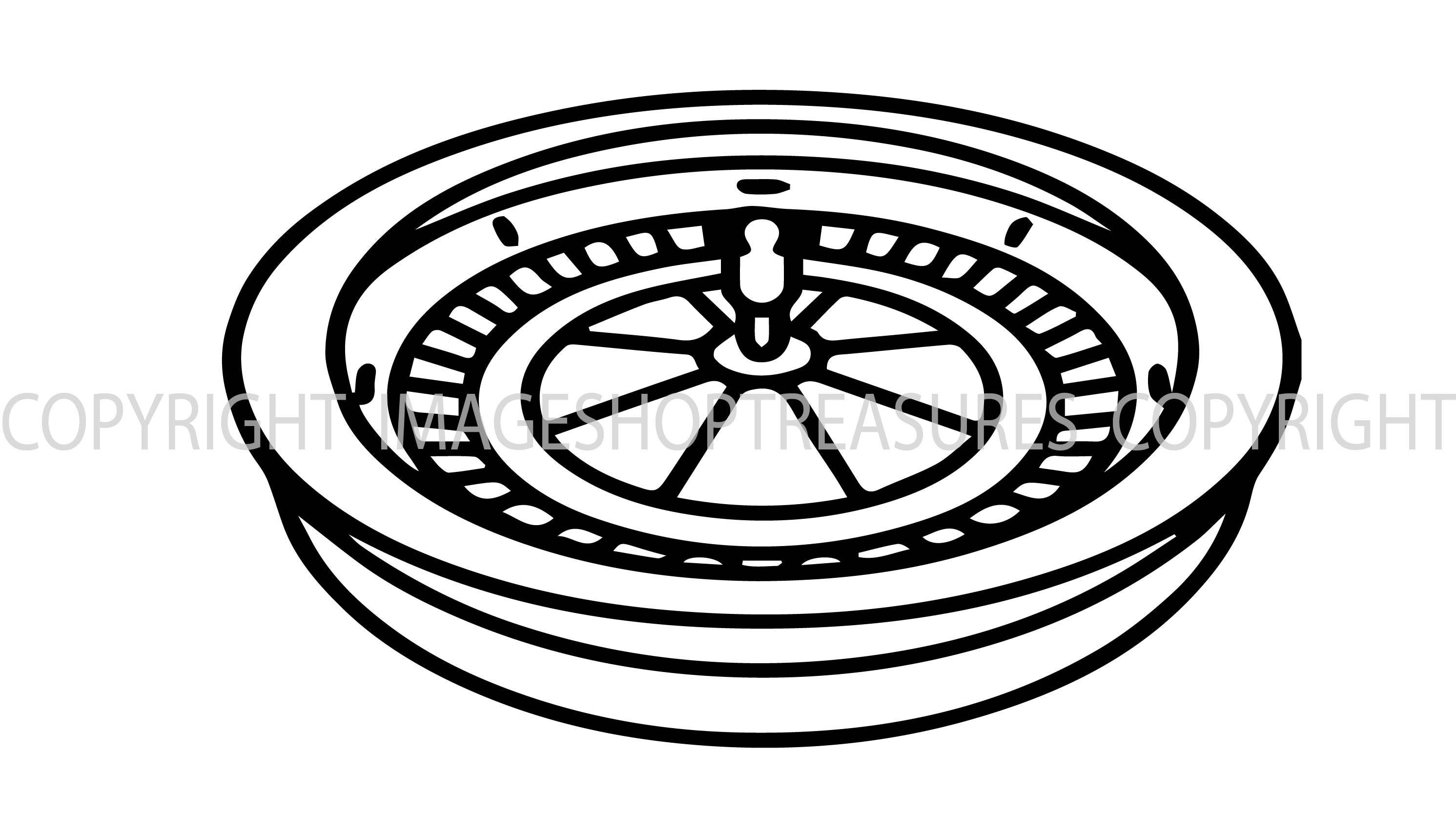 Roulette Wheel Drawing