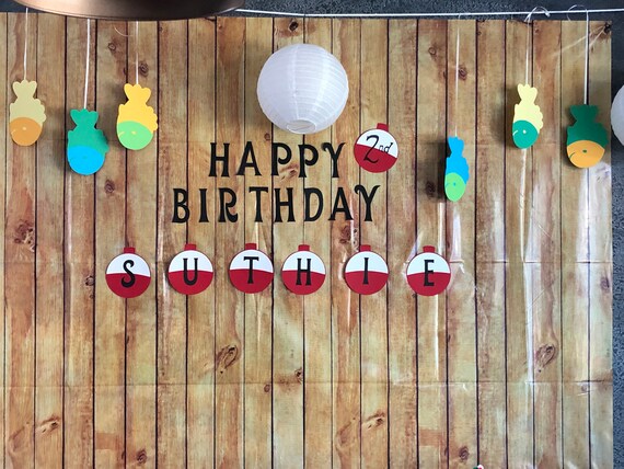Paper Bobber Party Decor | Etsy