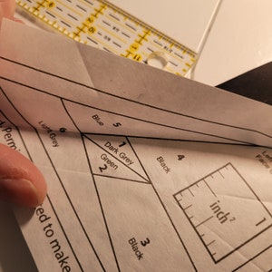 Compass Rose Quilt Block, Christmas Star, Instant Download, 12 8 & 6 ...