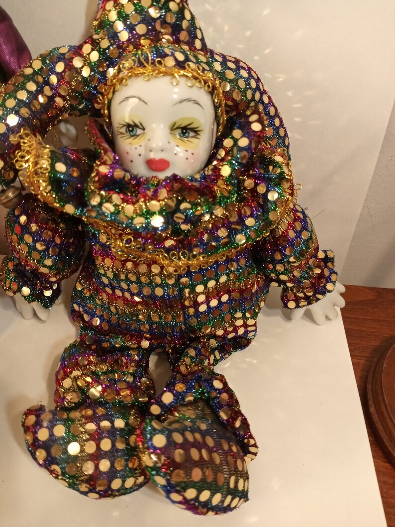 Jester, Clown Dolls, Clown Figurines - Etsy