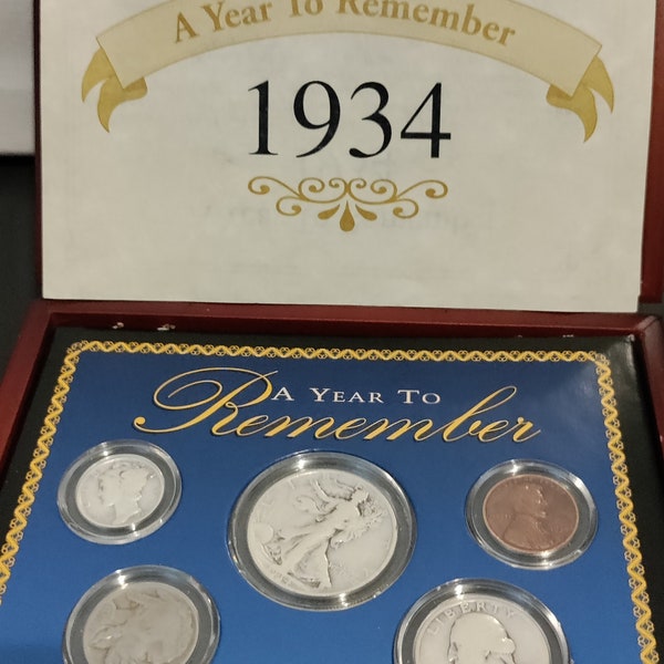 Year to Remember Coin Set - Etsy
