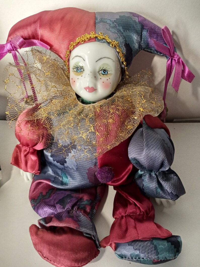 Jester, Clown Dolls, Clown Figurines - Etsy