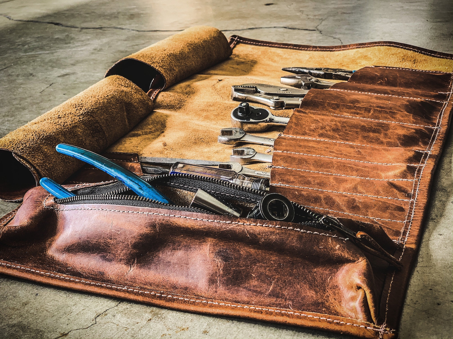 Leather Tool Roll - Etsy