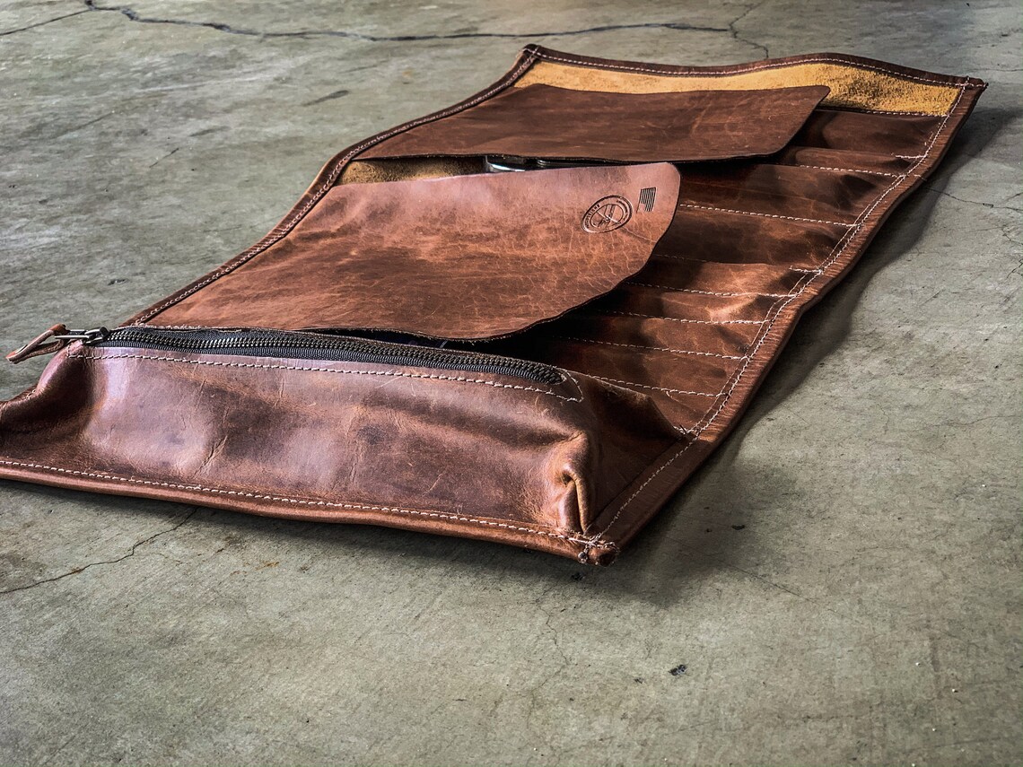 Leather Tool Roll - Etsy