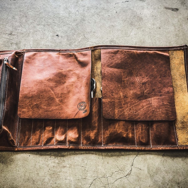 Leather Tool Roll - Etsy