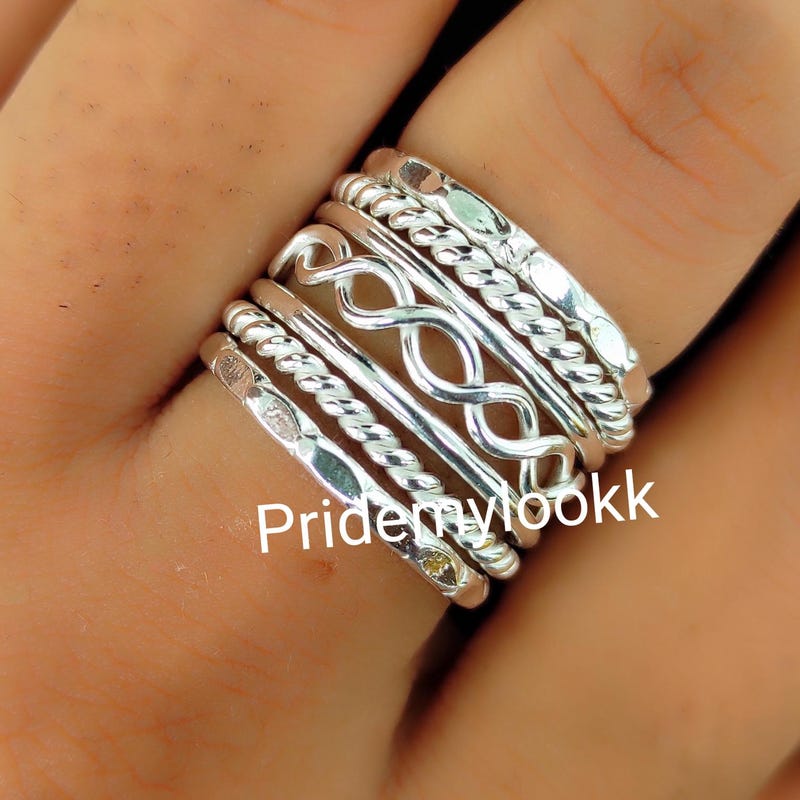 Stackable Ring Set - Etsy