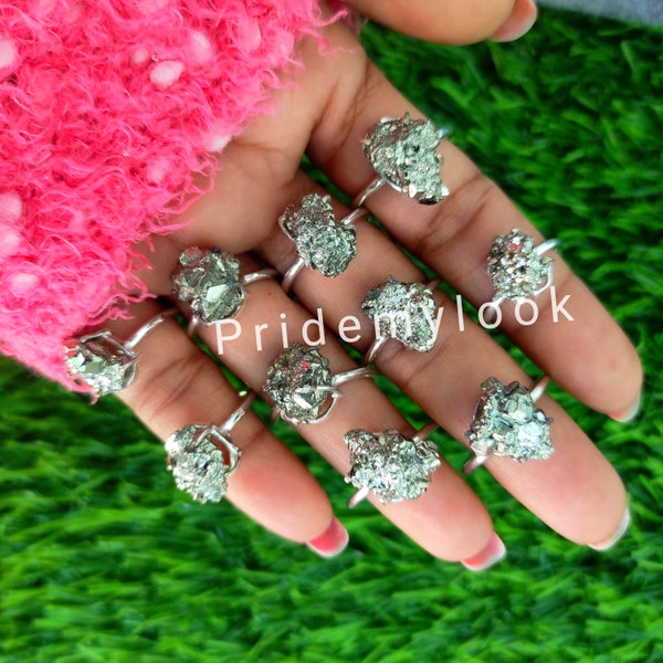 Raw Crystal Ring - Etsy