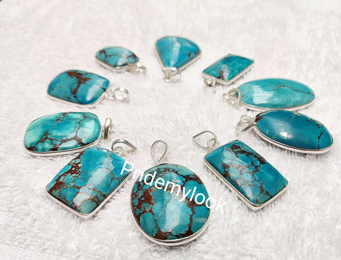 Wholesale Turquoise Pendants Lot Bulk Gemstone Pendants - Etsy