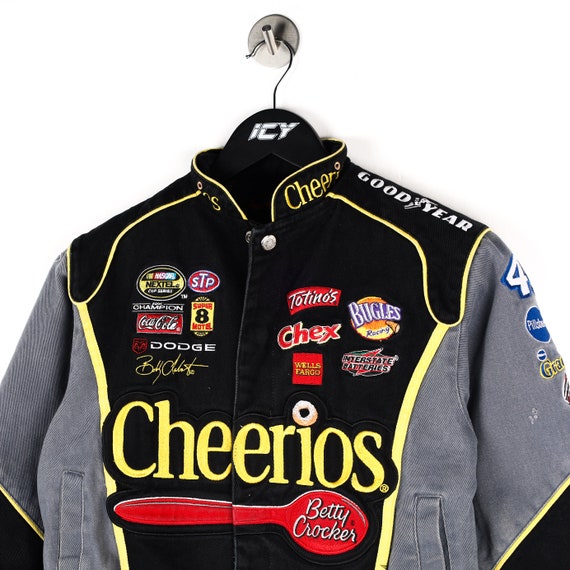Vintage NASCAR JH Designs Cheerios Racing Jacket - S … - Gem