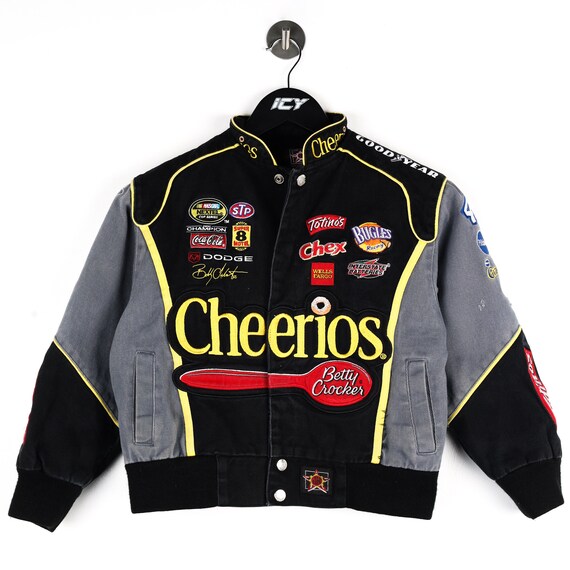 Vintage NASCAR JH Designs Cheerios Racing Jacket - S … - Gem