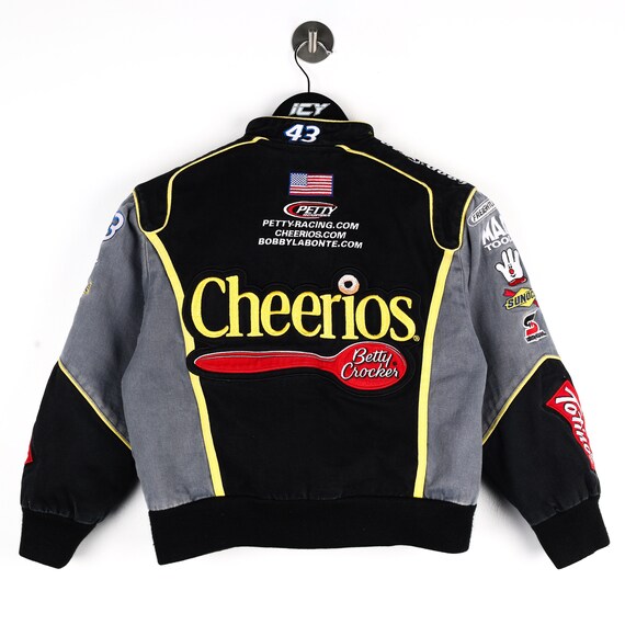 Vintage NASCAR JH Designs Cheerios Racing Jacket - S … - Gem