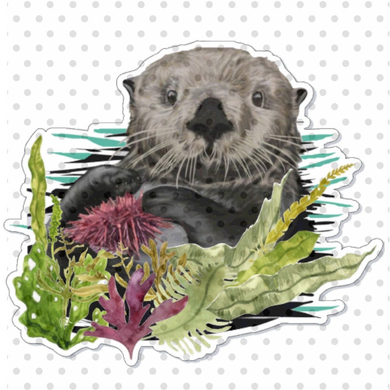 Otter Decal - Etsy
