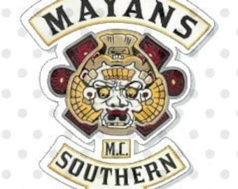Mayans Mc Patch | Etsy