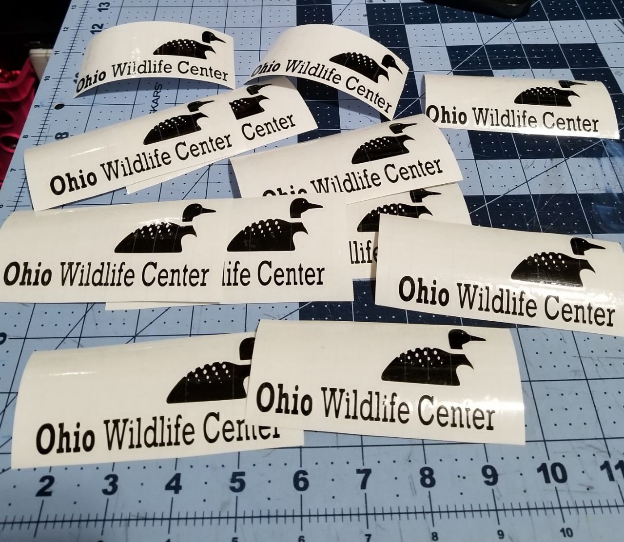 CUSTOM DECALS- LABELS, Logo. Your Text or Design Die Cut, 0.75" to 7 ...