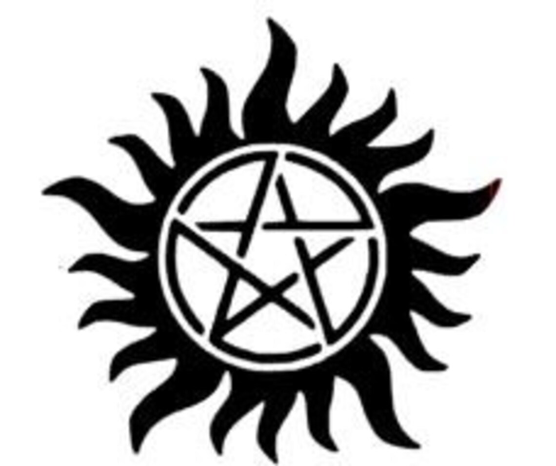 SUPERNATURAL STICKERS DECALS Winchester Brothers Sam & Dean | Etsy