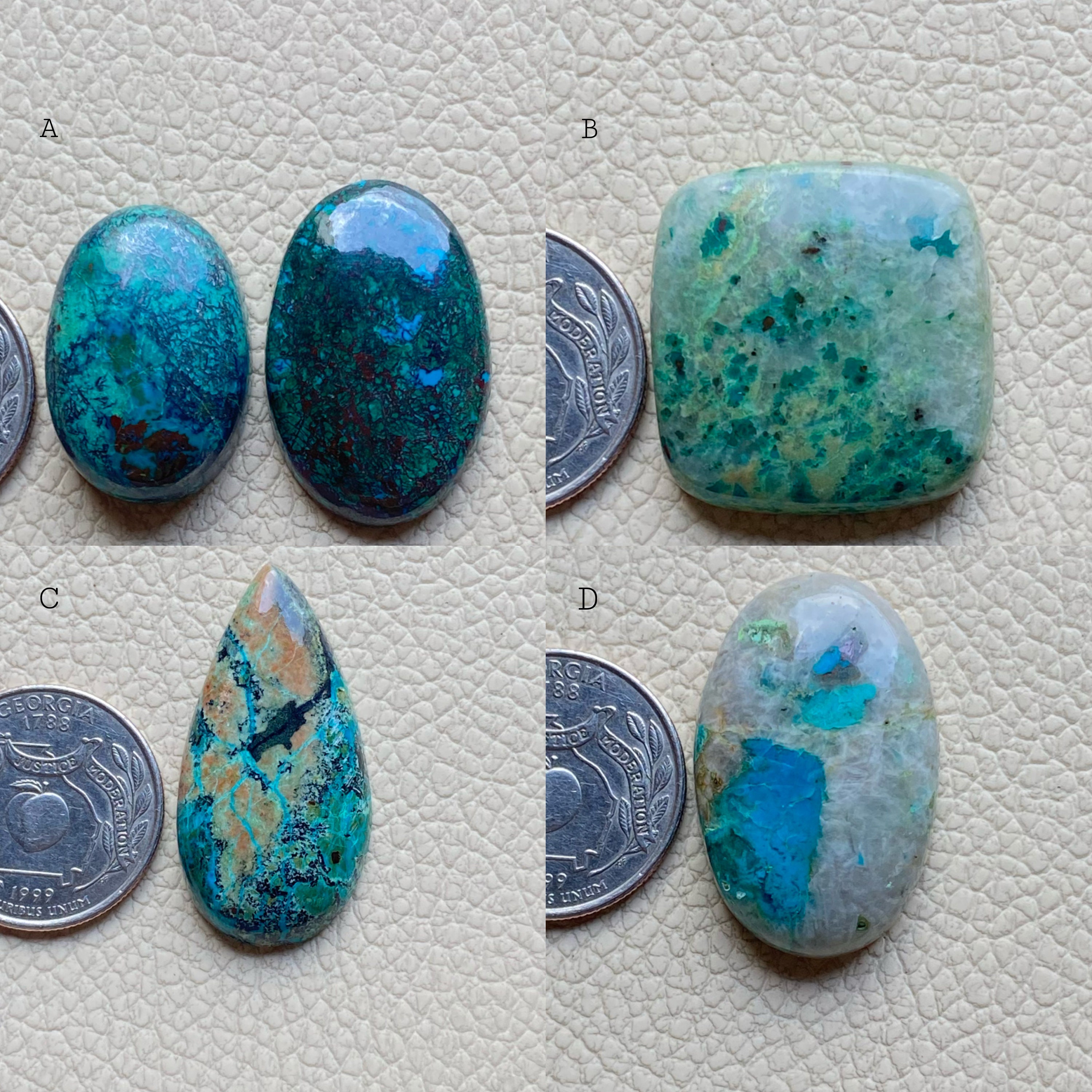 Magnífico Shattuckite Smooth Cabochon Gemstone Raw Spiderweb | Etsy