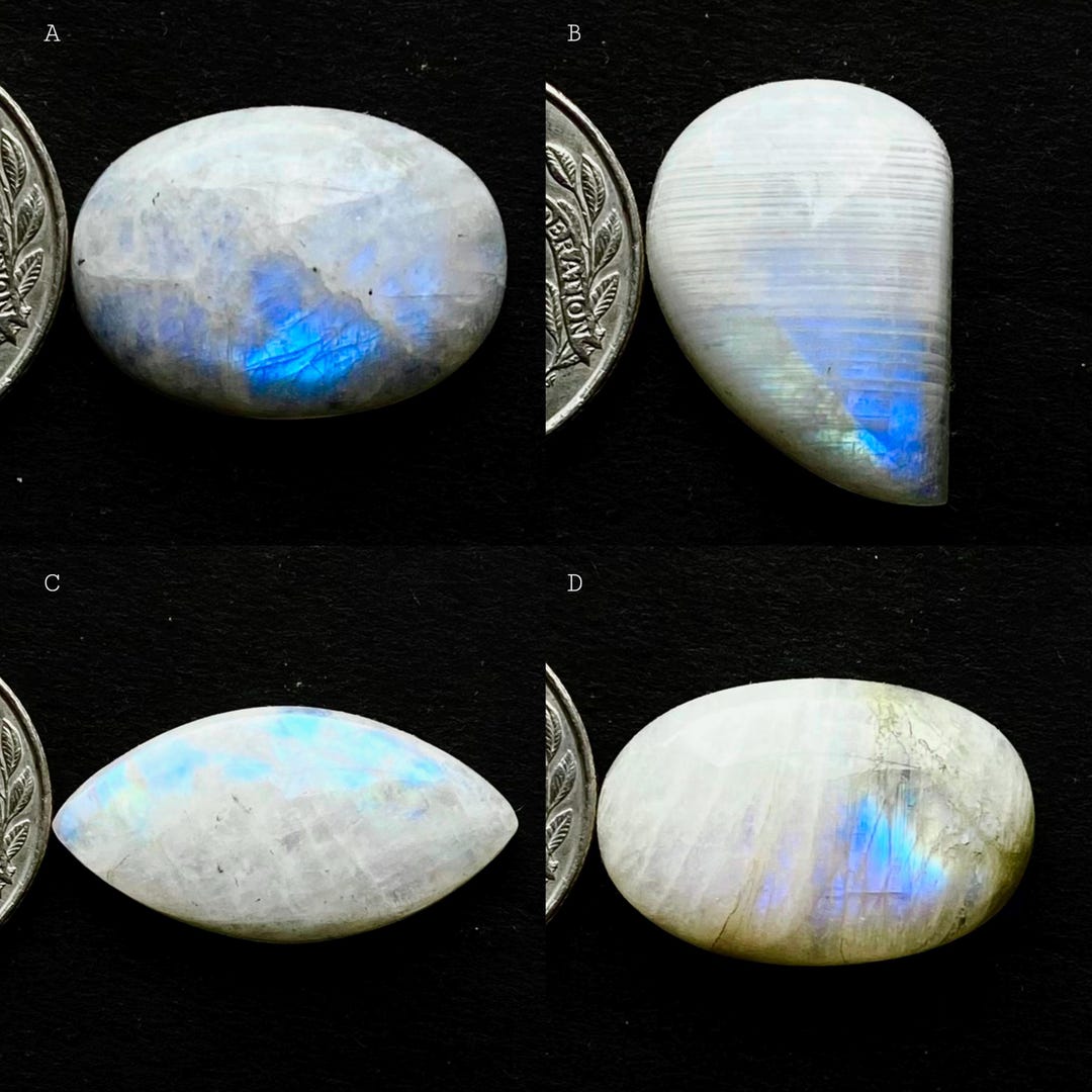 New Exclusive FIRE RAINBOW Moonstone Crystal Super Flashy Rainbow ...