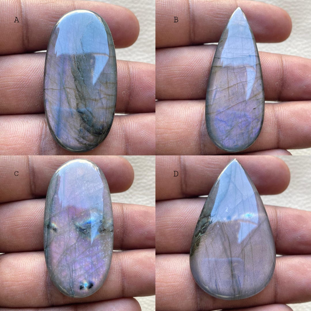 Top Purple Flashy Spectrolite,labradorite Cabochon,aaa Labradorite ...