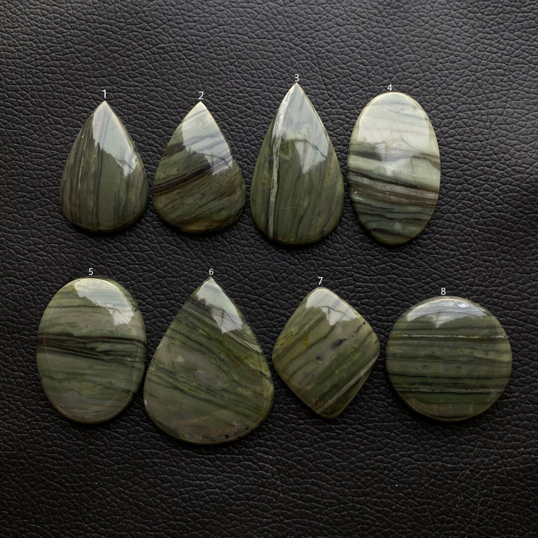 Infinite Ricolite Serpentine Cab Stone-amazing Ricolite Serpentine ...