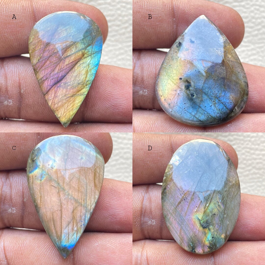 Very Unique Purple Spectrolite Gems-rare Color Purple Labradorite Shape ...