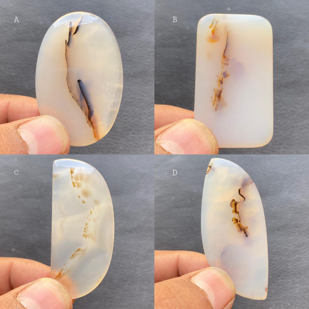 DENDRITIC AGATE Crystal Stone-rare Dendritic Crystal Quartz Stone ...
