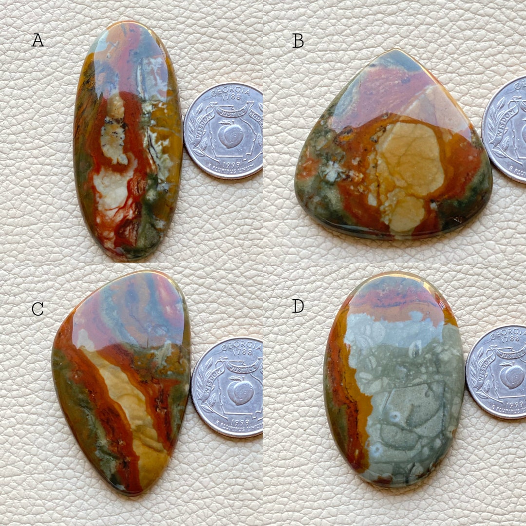 Designer Cabochon Rocky Butte Jasper New American PICTURE - Etsy
