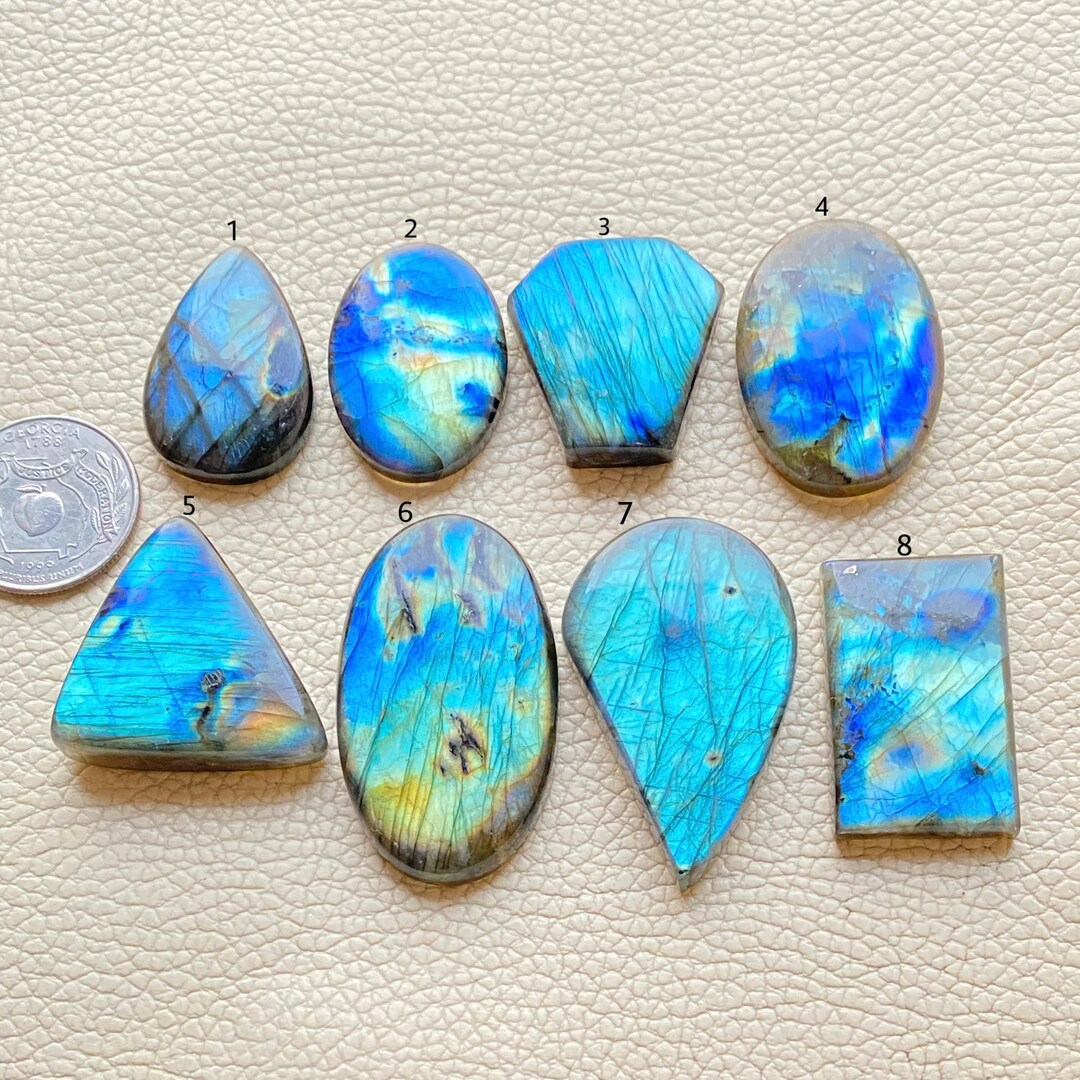 AAA Sky Blue Labradorite Pendant-sky Blue Labradorite Stone-natural Sky ...