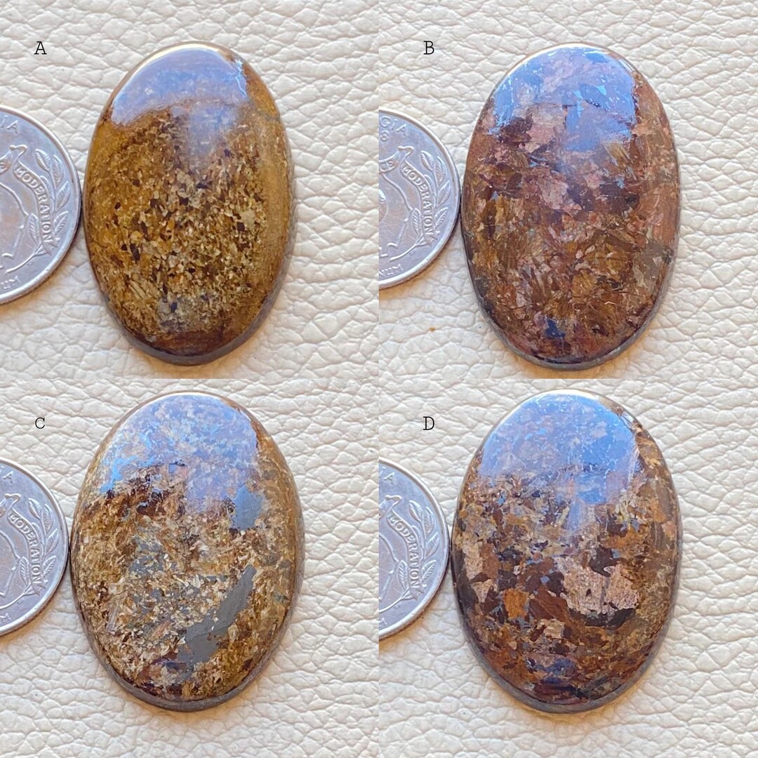Bronzite Oval Cab-bronzite Tumbled Cab Stone-rocks, Gifts, Gemstone ...